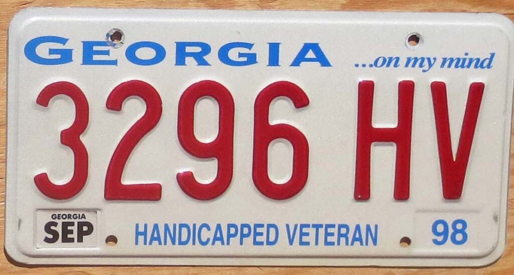Georgia | Product categories | Automobile License Plate Store ...