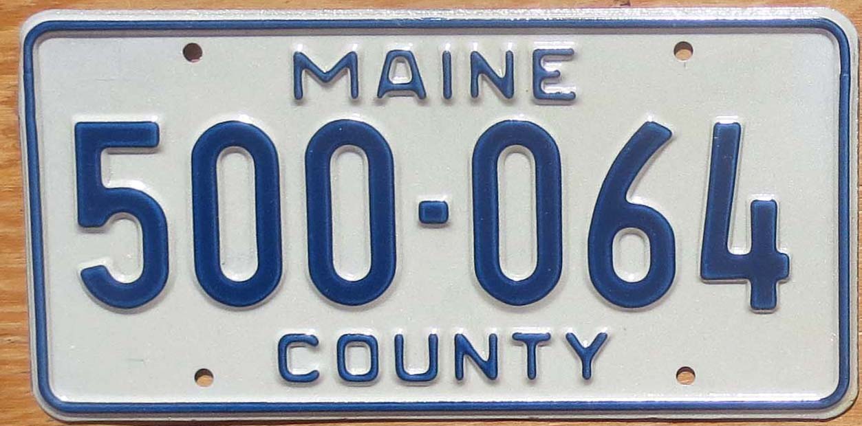 Maine | Product categories | Automobile License Plate Store ...