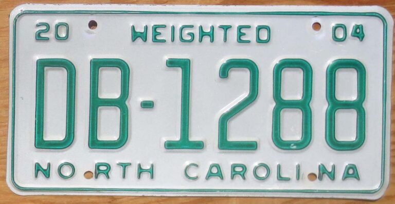 North Carolina | Product categories | Automobile License Plate Store ...