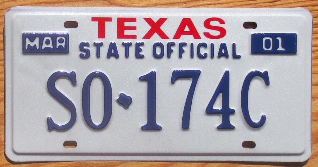 Texas | Product categories | Automobile License Plate Store ...