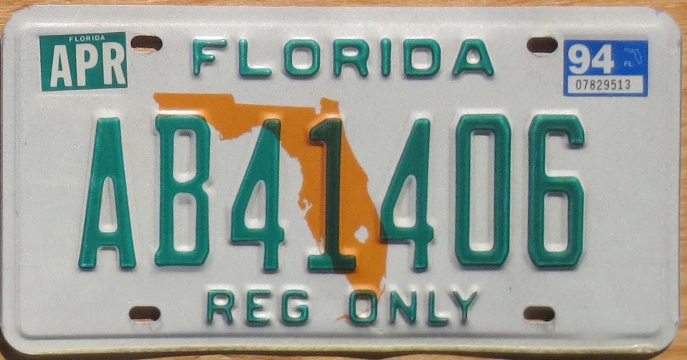 Florida Archives - Automobile License Plate Store: Collectible License ...