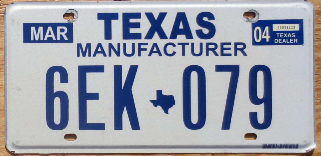 Texas Archives - Automobile License Plate Store: Collectible License ...