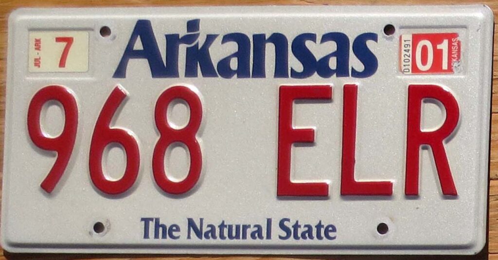 Arkansas Archives - Automobile License Plate Store: Collectible License ...