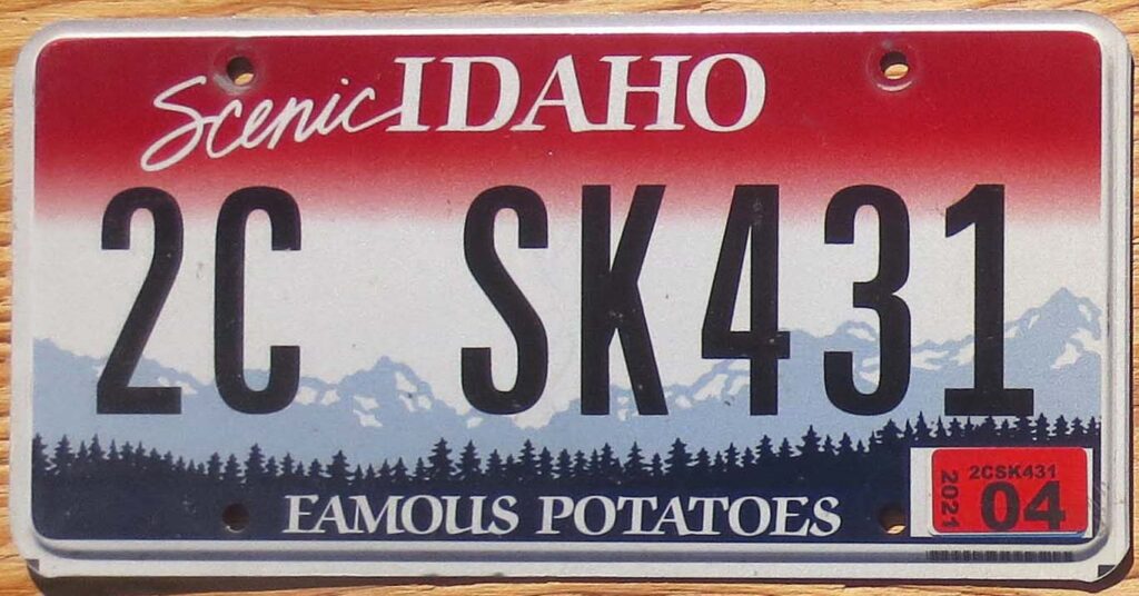 Idaho Archives - Automobile License Plate Store: Collectible License ...