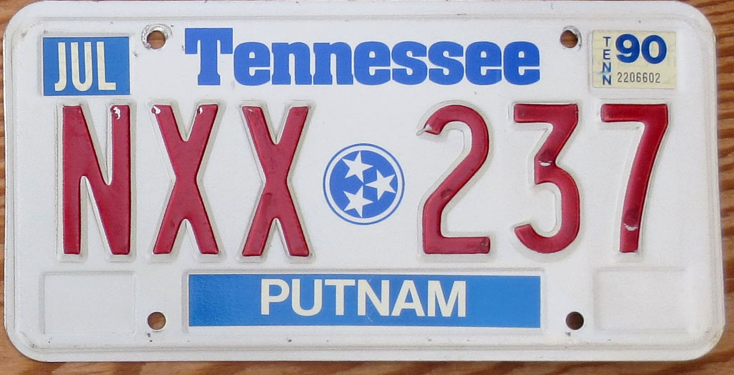 Tennessee Archives - Automobile License Plate Store: Collectible ...
