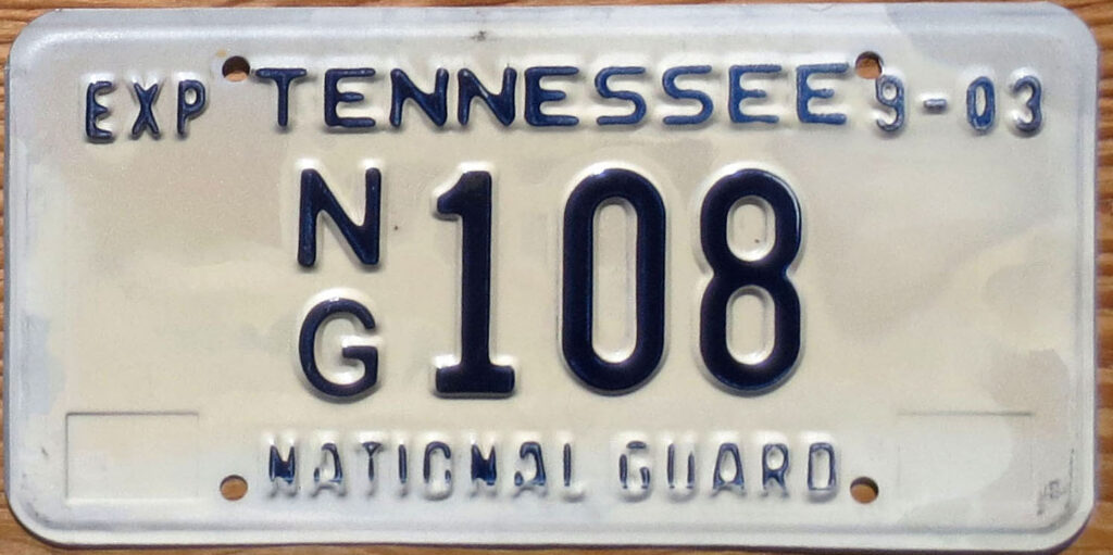 Military Archives - Automobile License Plate Store: Collectible License ...