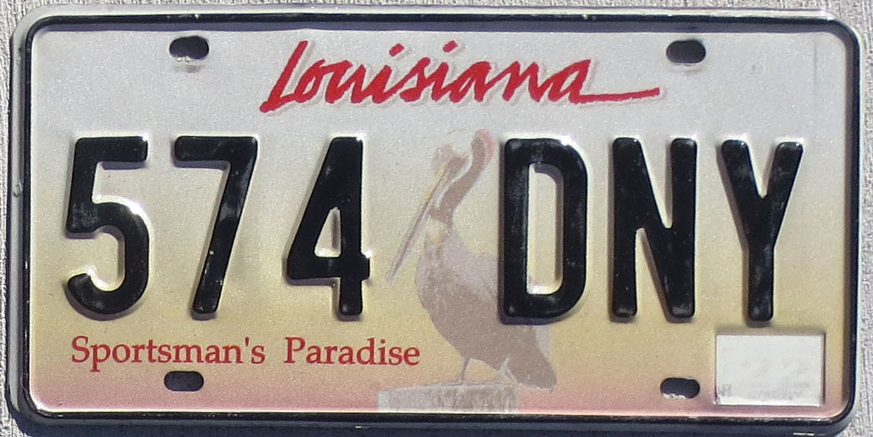 2022 Louisiana Pelican vg- Automobile License Plate Store: Collectible ...